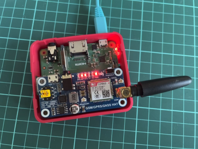 SMS OTP Hub für Teams – Raspberry Pi Lab